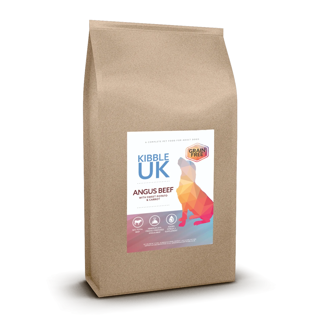 Grain Free Dog Food - Kibble UK - Made In The UK